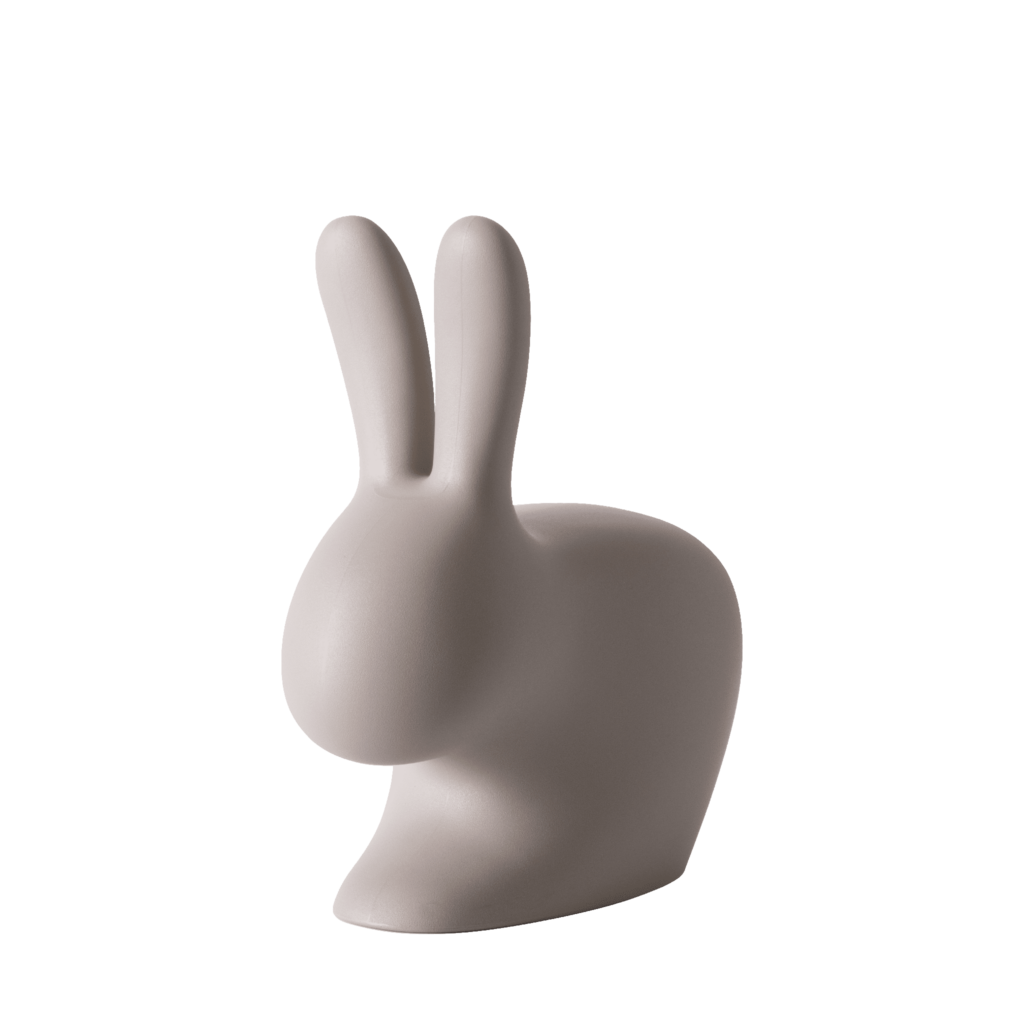 래빗 체어 라지 도브 그레이 Rabbit Chair Large Dove Grey - qeeboo 퀴부 한국공식독점수입원