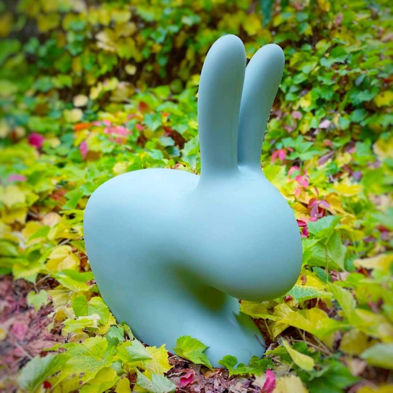 래빗 체어 베이비 핑크 Rabbit Chair Baby Pink - qeeboo 퀴부 한국공식독점수입원