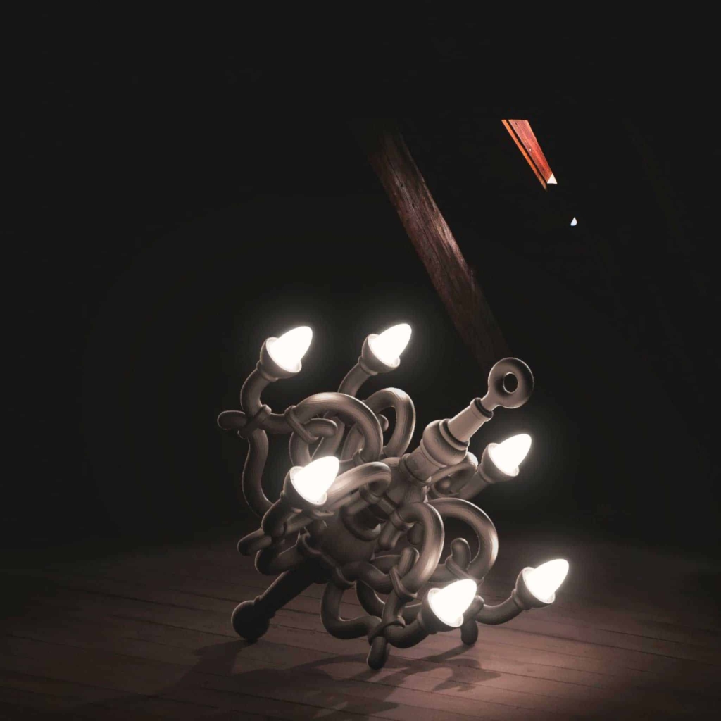 폴른 샹들리에 FALLEN CHANDELIER - qeeboo 퀴부 한국공식독점수입원
